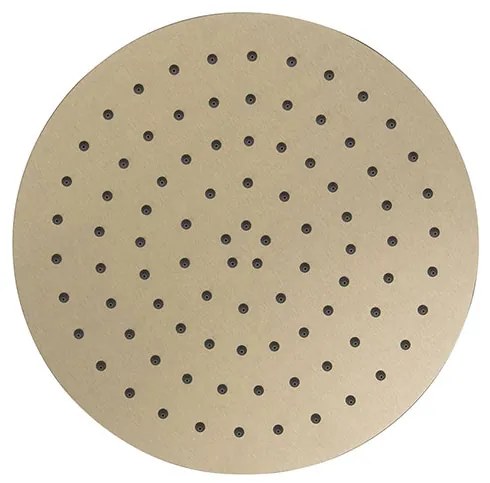 Besco Sprchová hlavice - kruh Uni R G Zlatá lesk, ø 30 cm