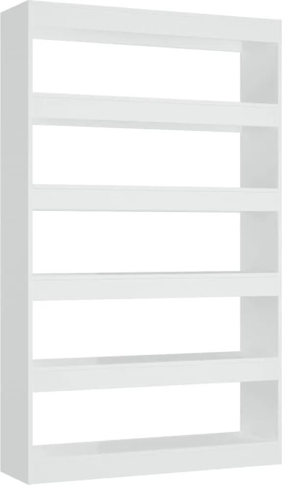 vidaXL Knihovna / dělicí stěna 100 x 30 x 166 cm [811763] Barva: Betonová šedá