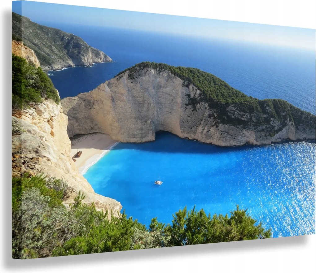 Obraz Řecko Zakynthos Obrazy Canvas 100x70