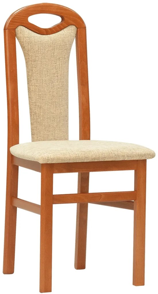 Stima Židle BERTA Odstín: Bílá, Látky: LUX černá 23