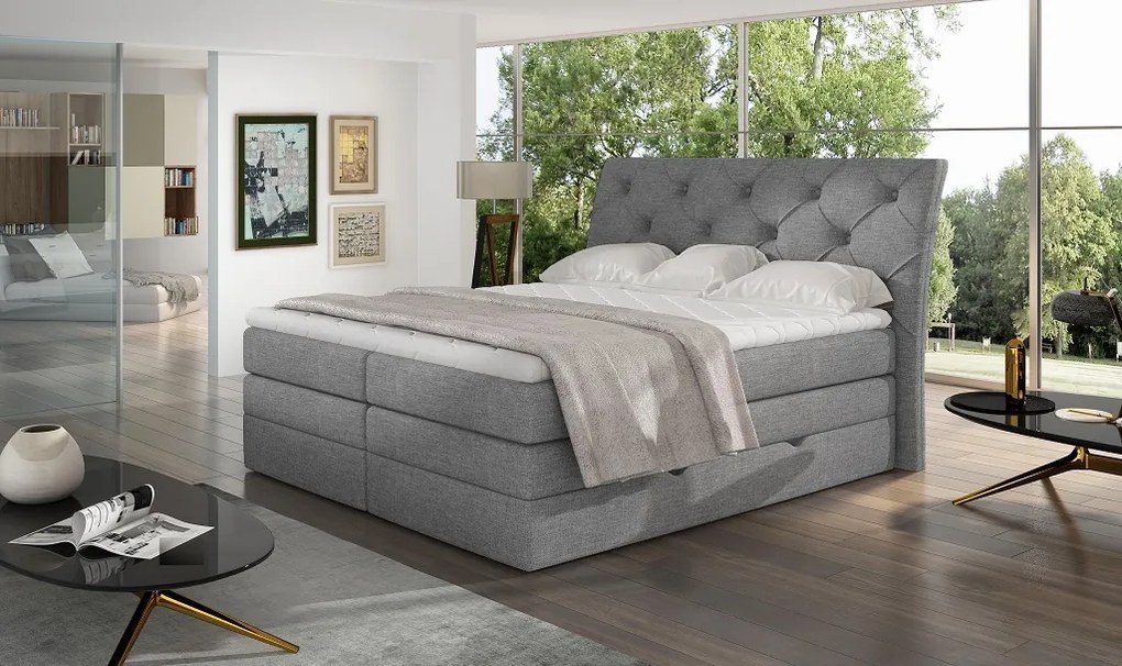 Mirabel boxspring postel 160X200 Materiál / Dekor: Kronos 07