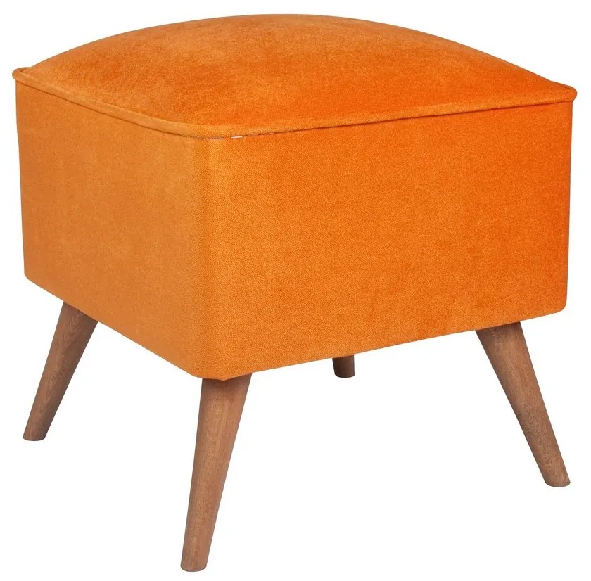 Atelier del Sofa Taburet New Bern - Orange, Oranžová