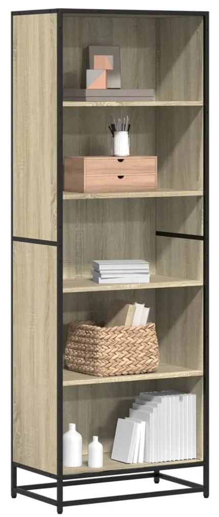 Knihovna dub sonoma 60 x 35 x 170,5 cm kompozitní dřevo 3300851