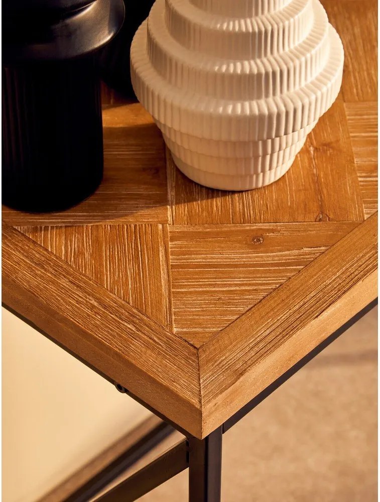 Konzolový stolek z jedlového dřeva v přírodní barvě 48x120 cm Kickford – Premier Housewares