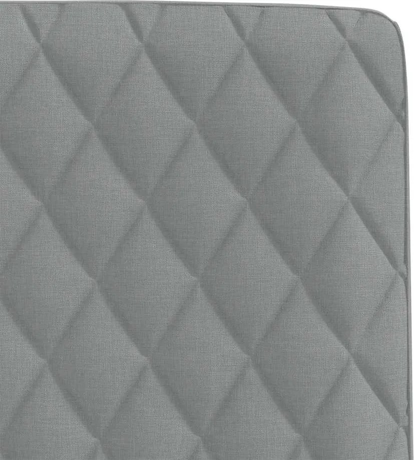 Jídelní židle 6 ks světle šedé textil 3315491