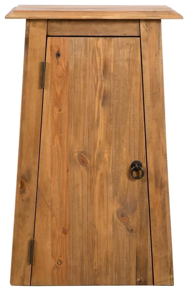 vidaXL Koupelnová nástěnná skříňka masivní borovice 42 x 23 x 70 cm