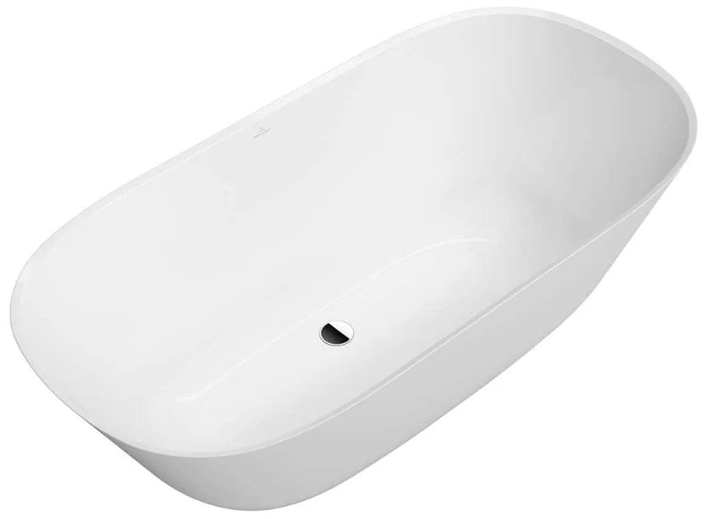 Villeroy & Boch Theano - Vana 175x80 cm, Quaryl, alpská bílá UBQ175ANH7F200V-01