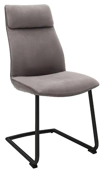 Židle Aden Barva: vintage sivá/ tmavosivá zadná strana