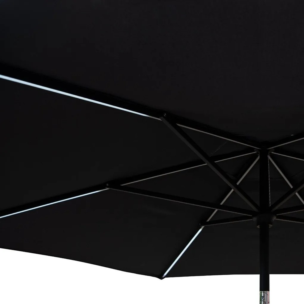 Doppler ACTIVE zahradní slunečník 300 cm antracit