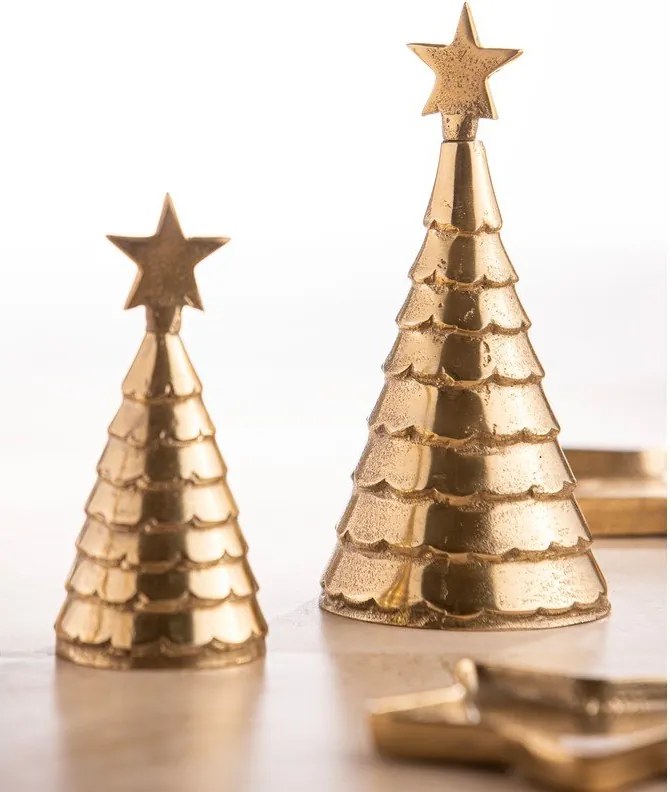 Kovová vánoční figurka (výška 16 cm) Noelle Christmas Tree – Ladelle