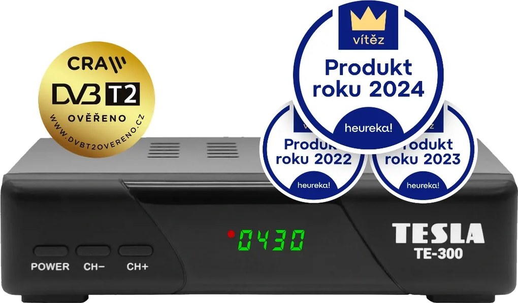 TESLA TE‒300 - DVB-T2 set-top box