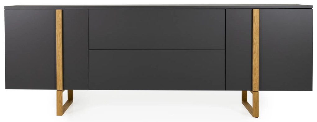 TENZO Komoda BIRKA antracit 78x216cm 9002806634