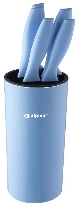 ALPINA Sada nožů ve stojanu 6 ks modráED-219016modr