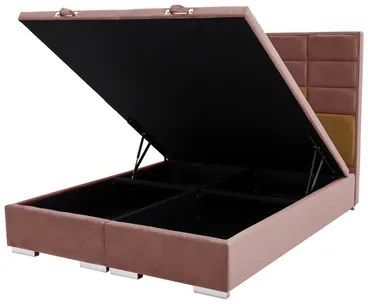 Rám postele boxspring FIBI KP 25 180x200 růžová