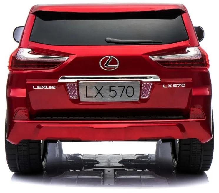 Dětské elektrické auto Lexus LX570 4x4 Červená - Lakovaná