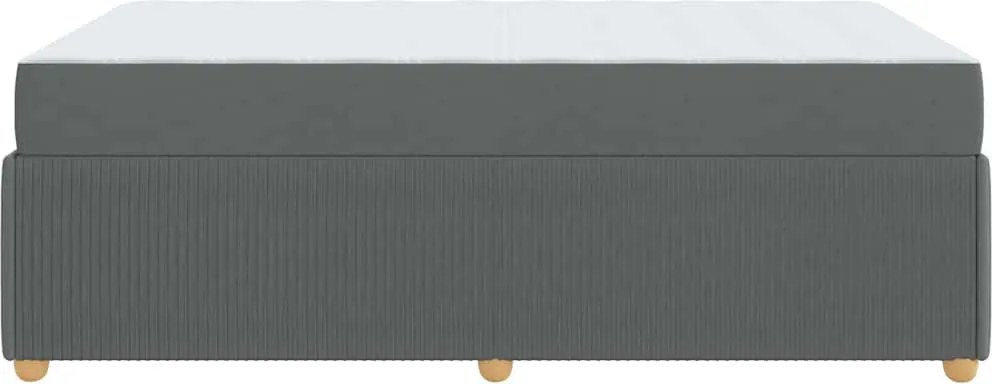 Rám postele Tmavě šedá 120 x 200 cm textil 3398380
