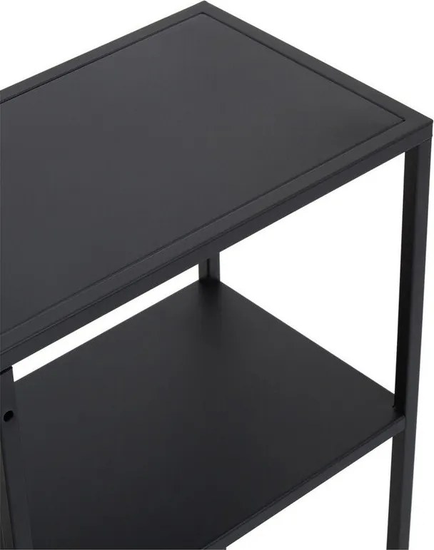 Černý ocelový regál 80x81x26 cm Acero – Premier Housewares