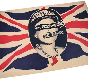 Plakát Sex Pistols, God save the queen č.274, 50 x 35 cm