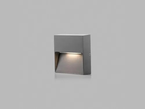 Venkovní nástěnné LED svítidlo LED2 STEP ON QS antracit IP54 3W 3000K 5130534