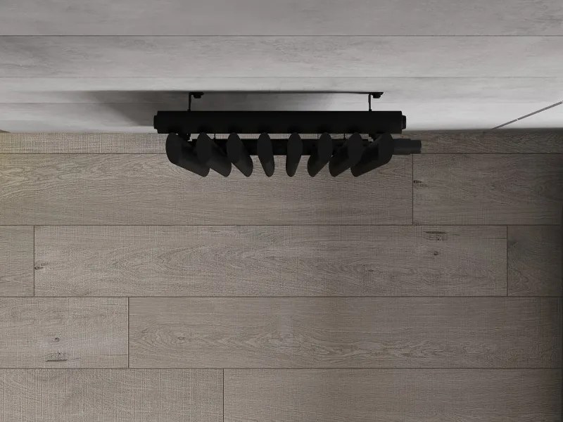 Mexen Atlanta, topné těleso 1200x405 mm, 646 W, černá, W211-1200-405-00-70