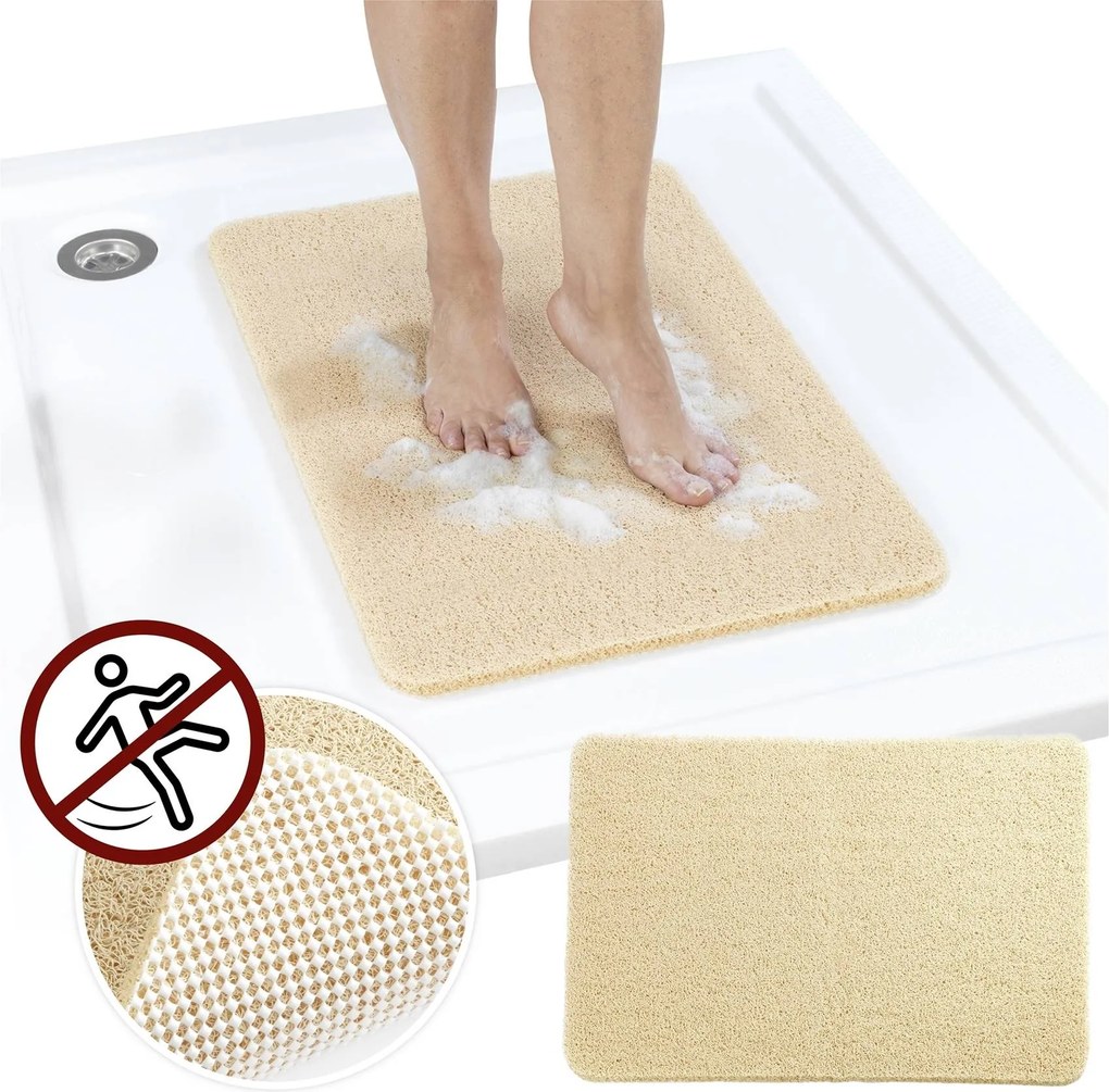 Protiskluzová podložka do sprchy WELLNESS, 60 x 40 cm