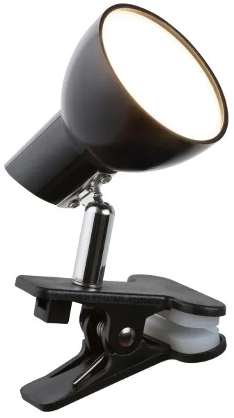 Rabalux 1478 - LED Lampa s klipem NOAH LED/5W/230V černá