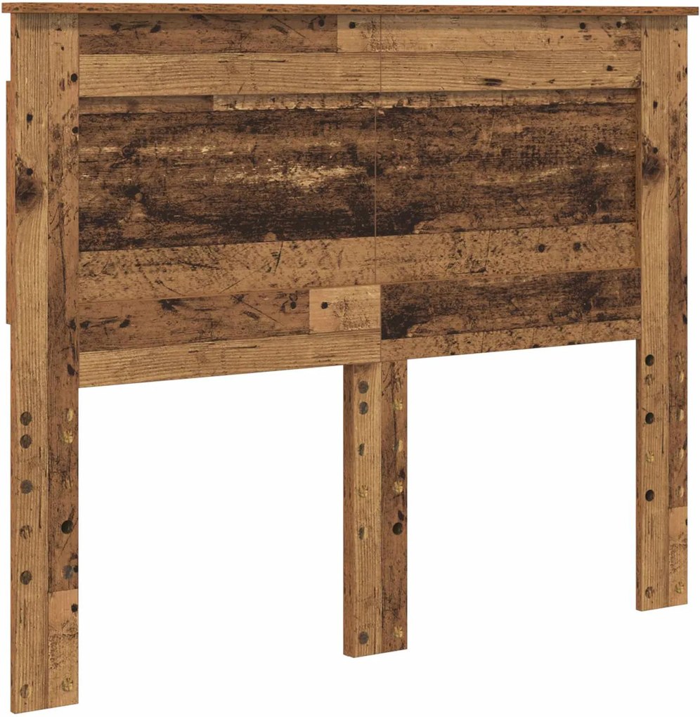 Rám postele Staré dřevo 120 x 190 cm Masivní borové dřevo 3410110