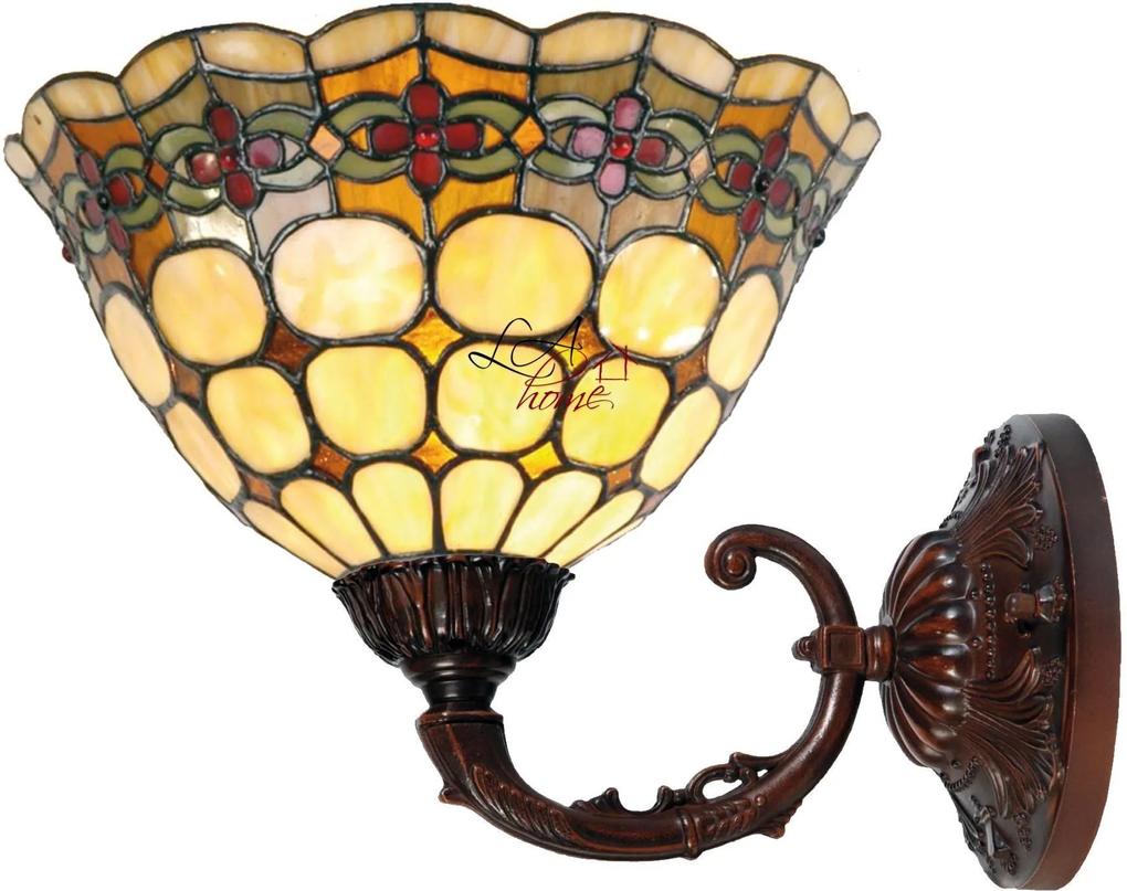 Nástěnná lampa Tiffany Oxford - Ø 25*23 cm UP Clayre & Eef