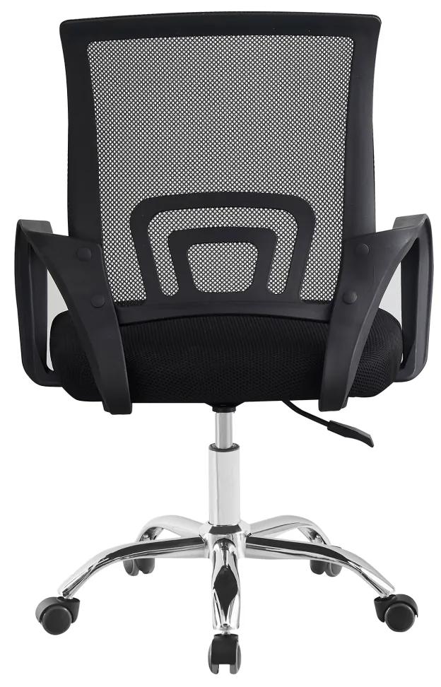 Kancelářská židle, černá/černá, DEX 4 NEW