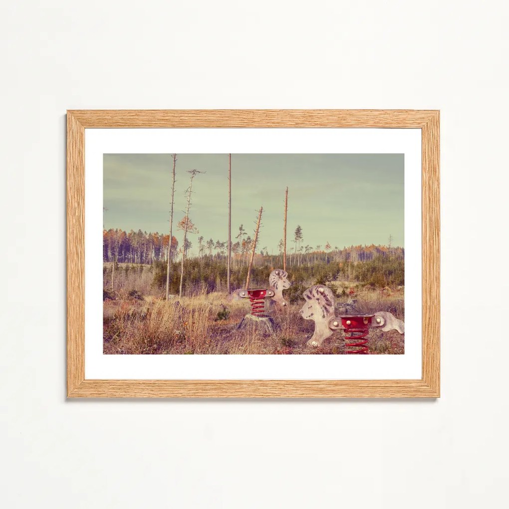 Eva Bystrianská | Zde jsou lvi Rám: Černý, Velikost: 50 x 70 cm