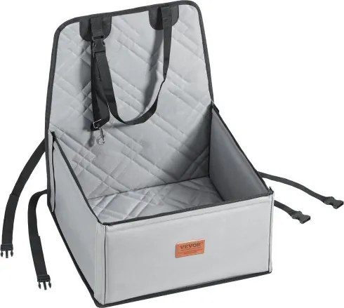 Autosedačka Dog Booster Autosedačka pro malé psy do 11,8 kg šedá