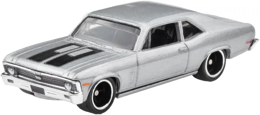 Mattel hot wheels premium rychle a zběsile 1970 chevrolet nova ss