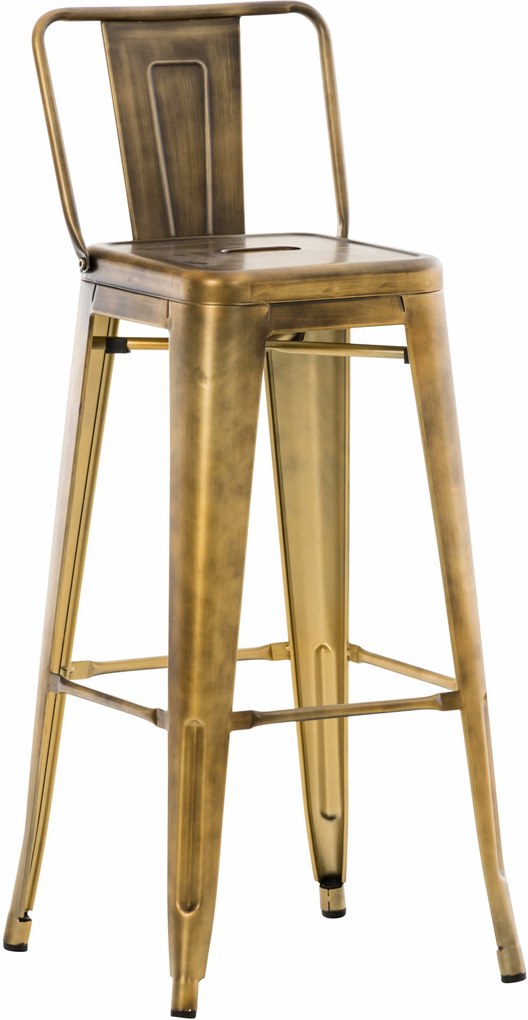 Kovová barová židle Mason antik