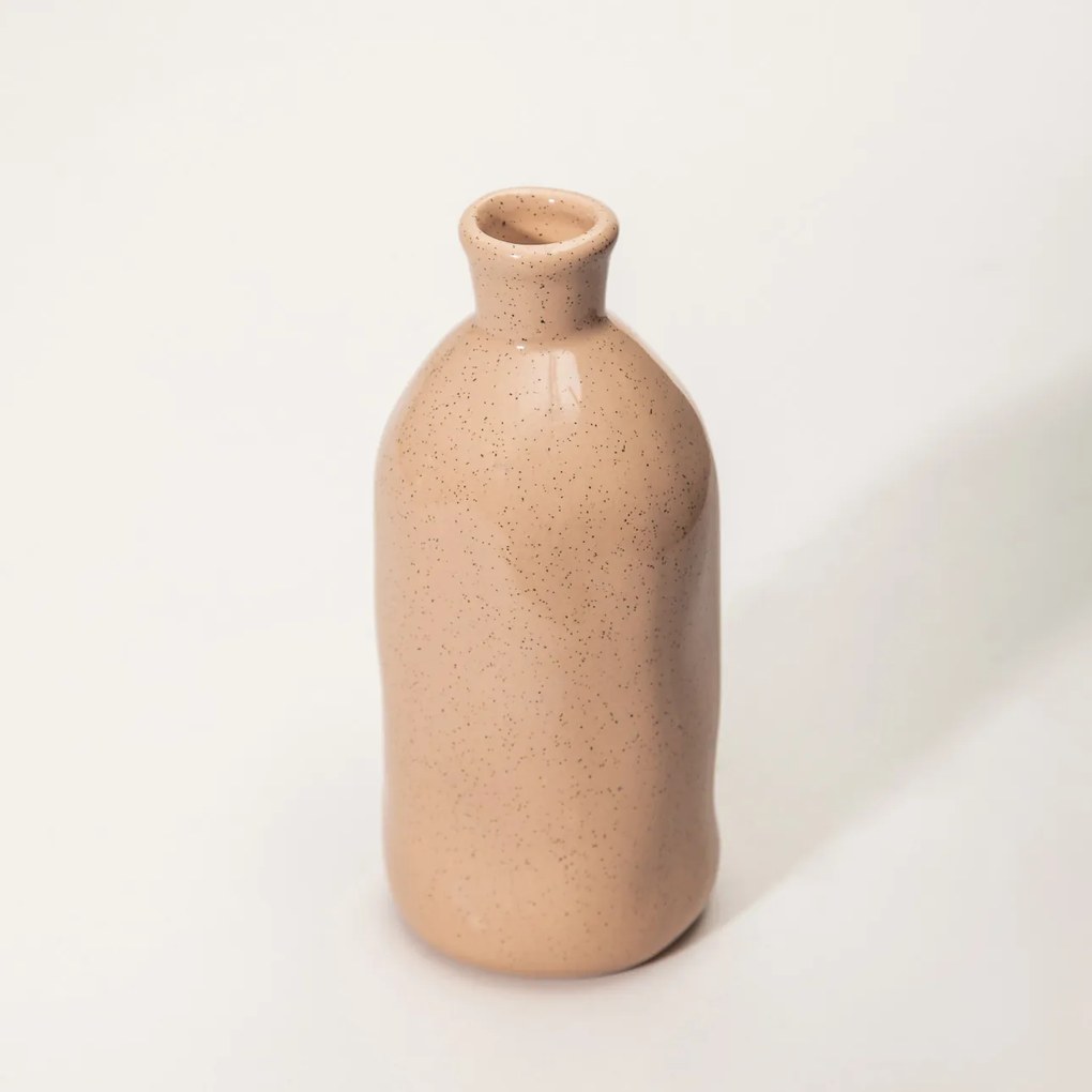 Vase Pink Sandstone 7x7x15 cm