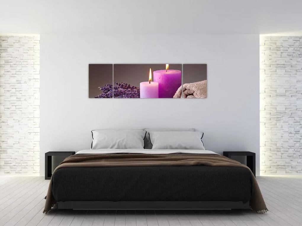Obraz spa věcí (170x50 cm)