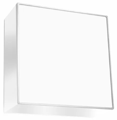 Stropní svítidlo Horus, 1x bílé plastové stínítko, (bílý plast), (25 cm)