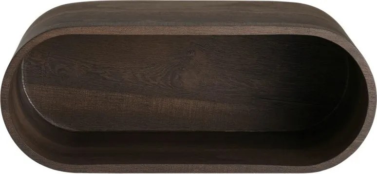 Hnědá police z MDF 60 cm Positano – Ellos Home