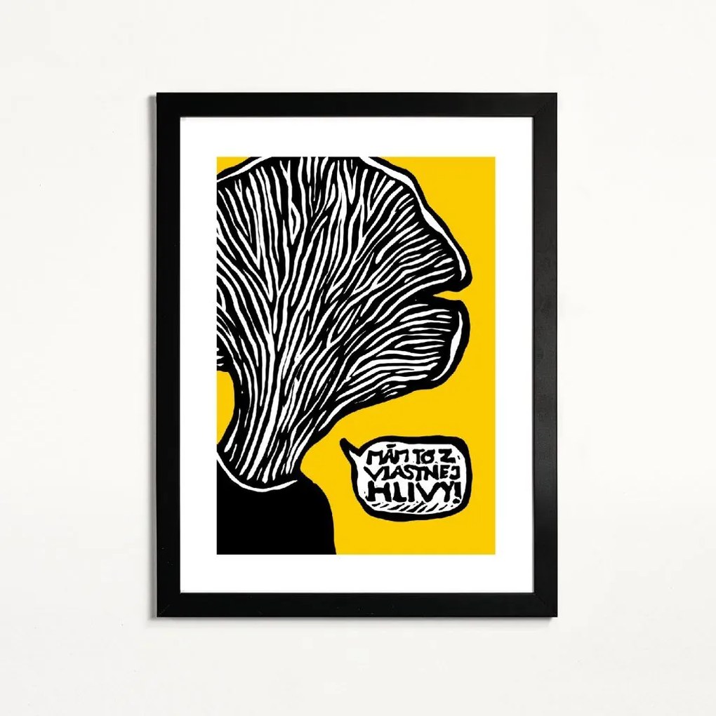 Mária Mérai | Saturejka Mária Mérai | Hlíva Rám: Bílý, Velikost: 60 x 40 cm