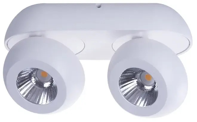 LED bodové světlo Ojos 2 bílé