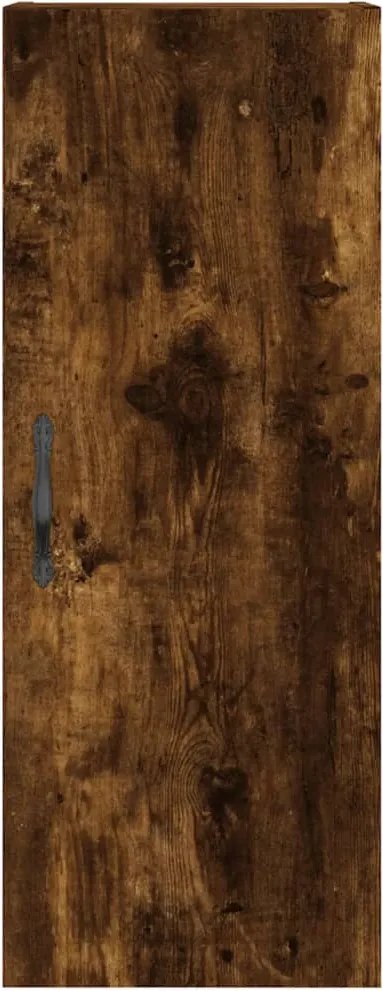 Skříň highboard kouřový dub 34,5 x 34 x 180 cm kompozitní dřevo 3199142