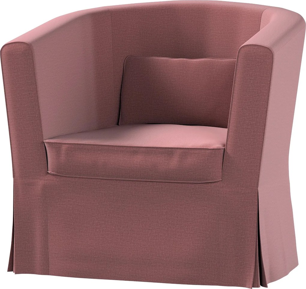 Potah na křeslo IKEA Ektorp Tullsta barva fialová látka sametová
