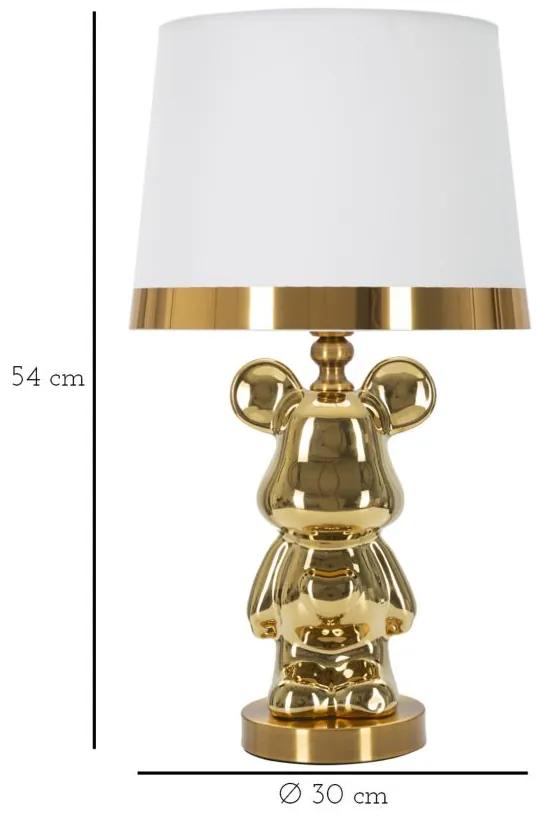 Stojací lampa GOLD 30X54 cm