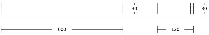 Mexen příslušenství, Pavo dvojitý držák na ručník, černá, 7030425-70