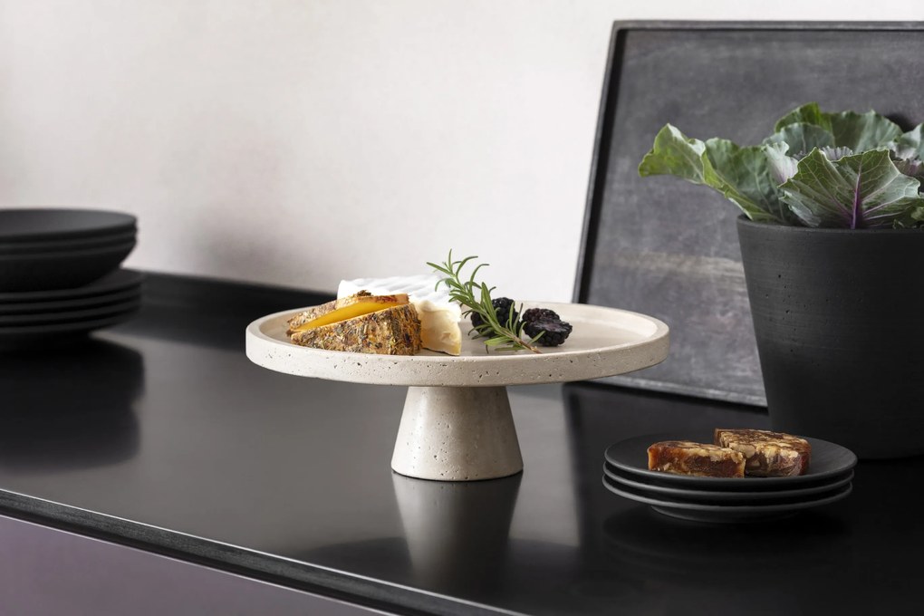 Villeroy&Boch Villeroy & Boch Manufacture Travertine servírovací podnos na noze