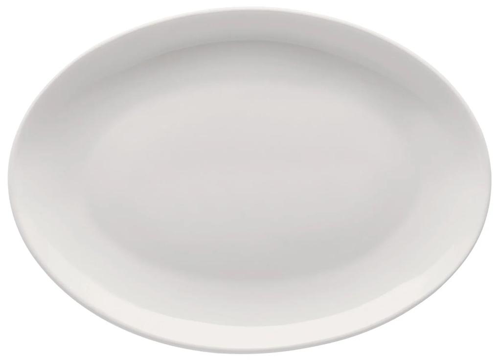 Rosenthal Servírovací talíř 29 x 21 cm Jade Bone China White