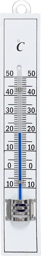 MPM Dřevěný pokojový teploměr - bílý E24.4802.00.001334