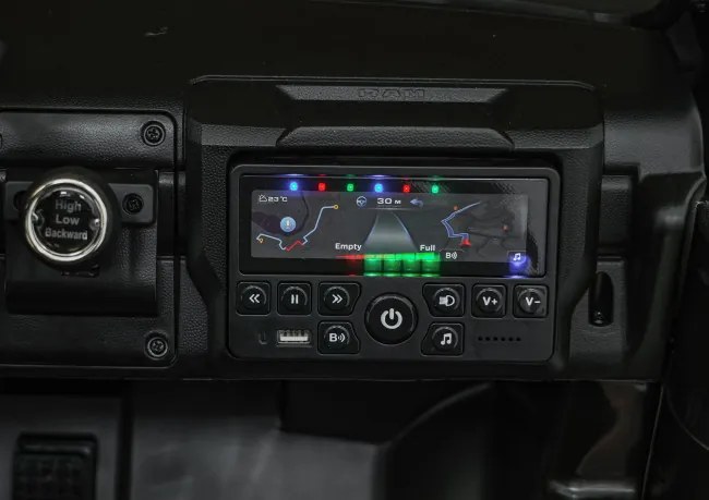 Elektrické autíčko RAM 3500 černé