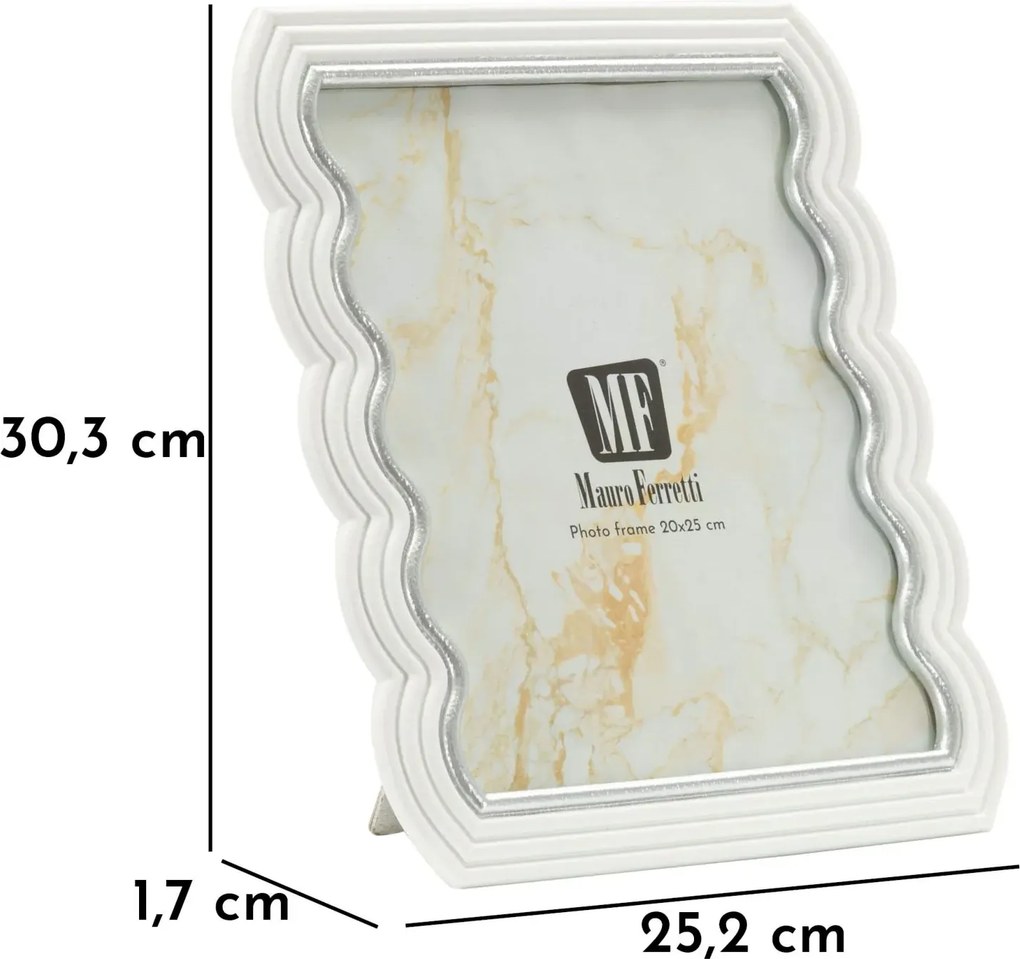 Fotorámeček Curty 25,2x30,3 cm bílý