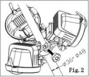 Eurom Ohřívač na slunečník 1500