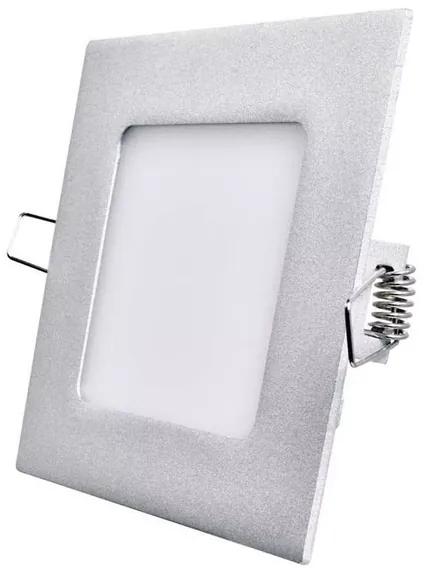 Emos lighting LED zápustný panel d. 120 mm, 6W, čtvercový Teplota světla: 3000 K, Barva materiálu: Bílá